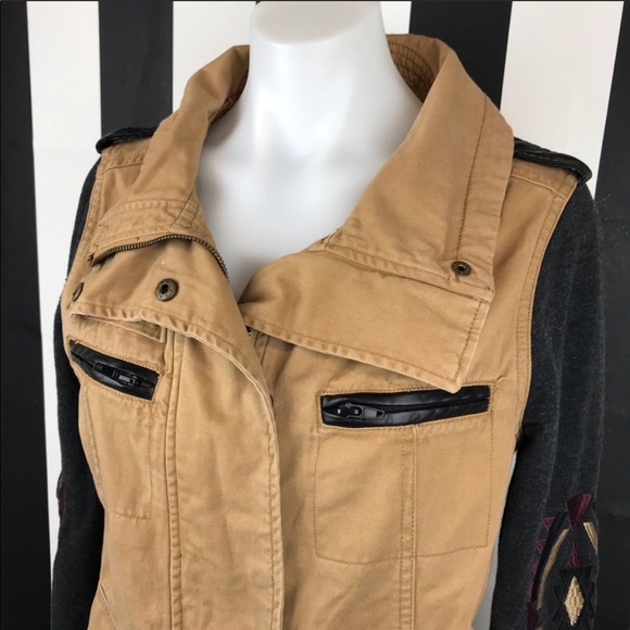 La Hearts | Jackets & Coats | La Hearts Tan Military Utility Jacket ...